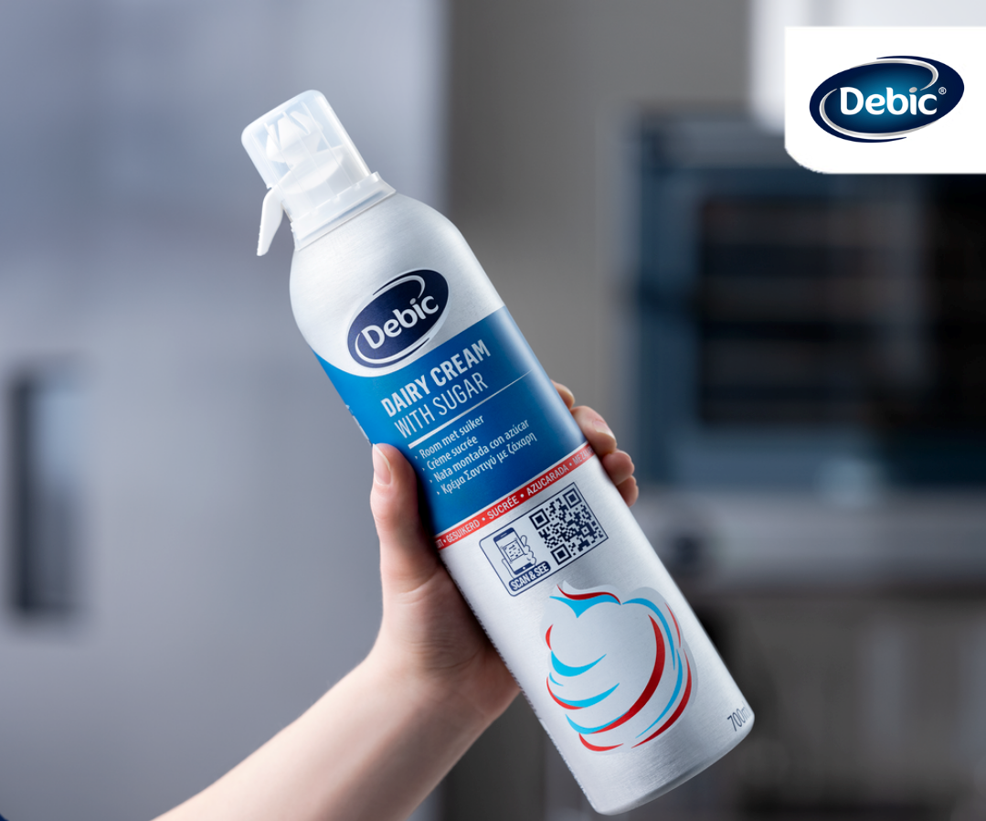 Debic sladká šlehačka ve spreji 700 ml - Obchod Polmarkus