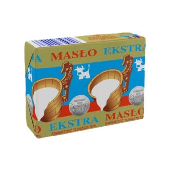 Extra máslo 83% kostka 200 g karton 10 kg - Obchod Polmarkus